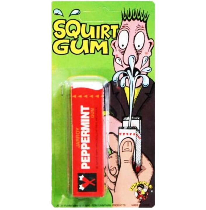Joke Squirting Fake Chewing Gum