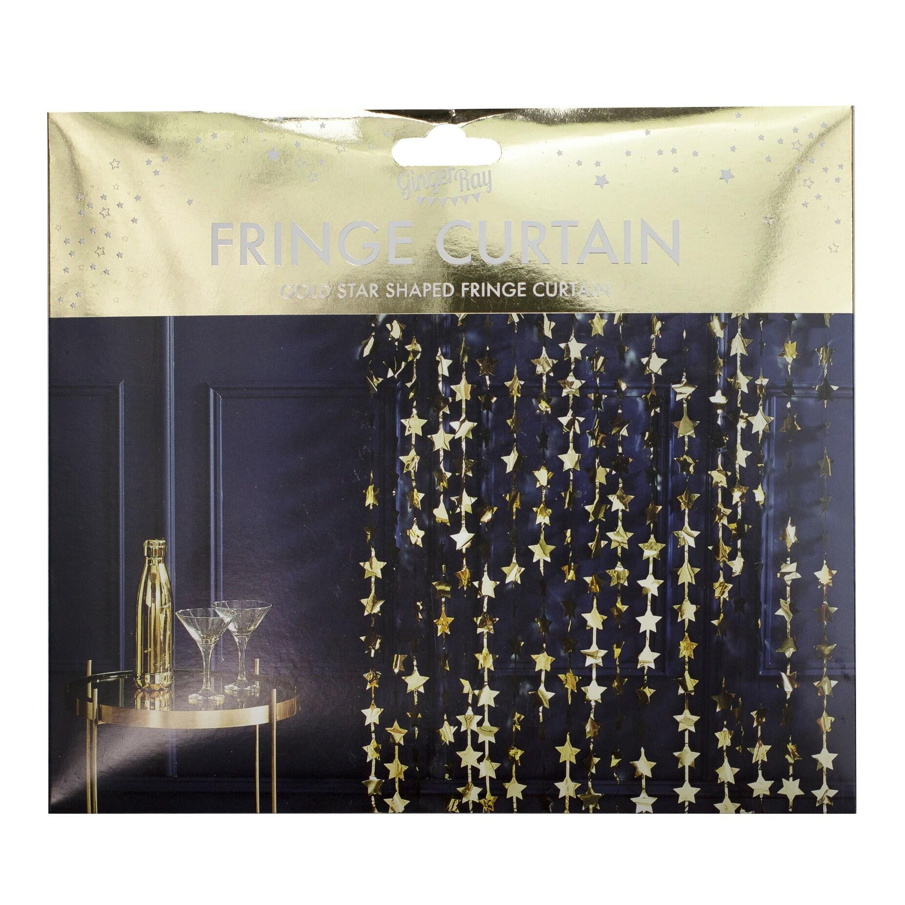 Gold Foil Star Party Backdrop