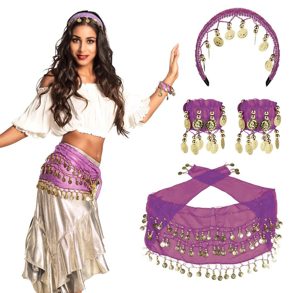Belly Dancer Set Purple