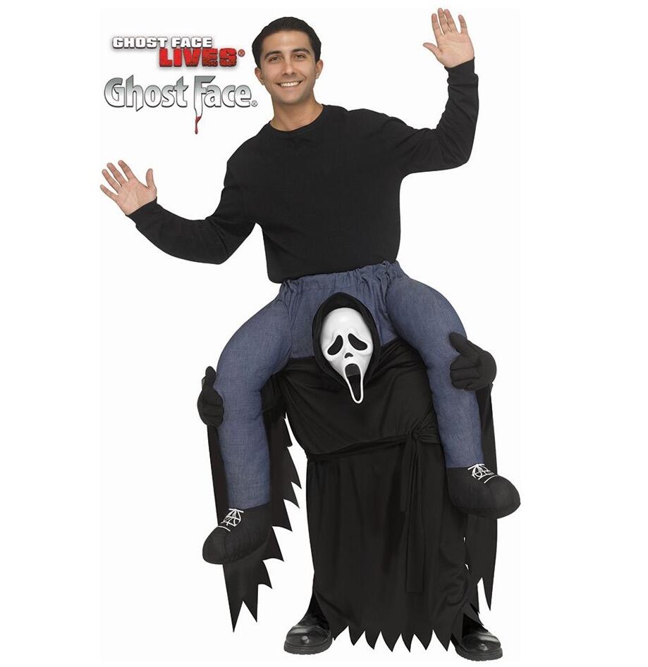 Official Scream Ghost Face Carry Me Costume Adult Size