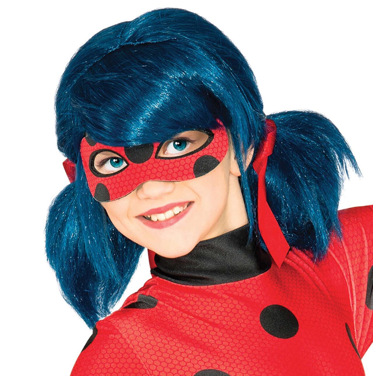 Miraculous Ladybug Wig Blue