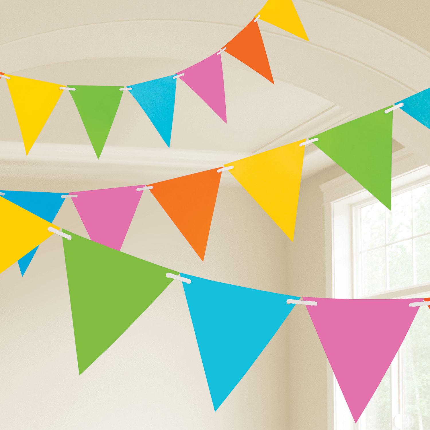 Pennant Bunting Pastel Colours