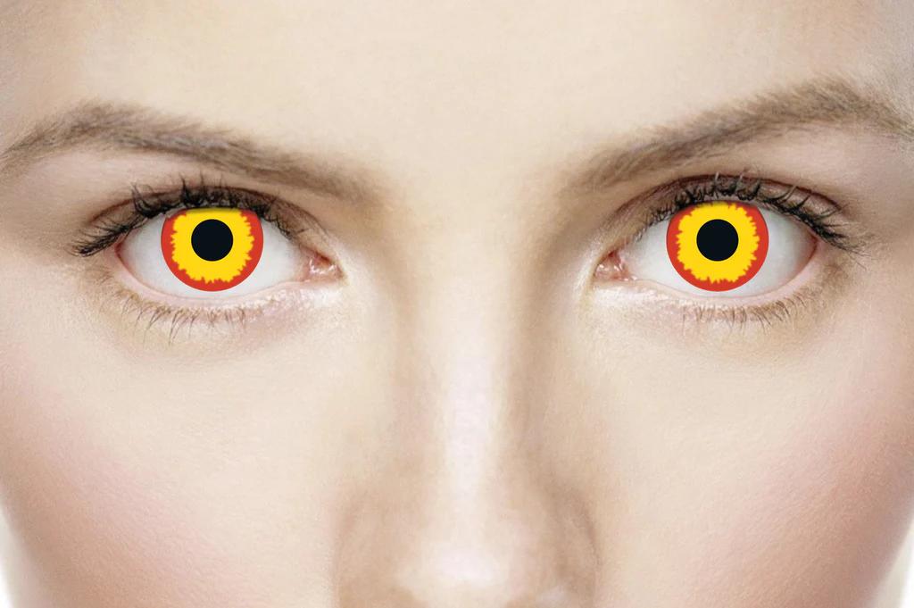 Mesmereyez Wild Fire Coloured Contact Lenses