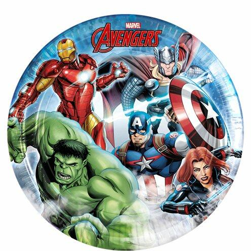 Avengers Infinity Paper Plates