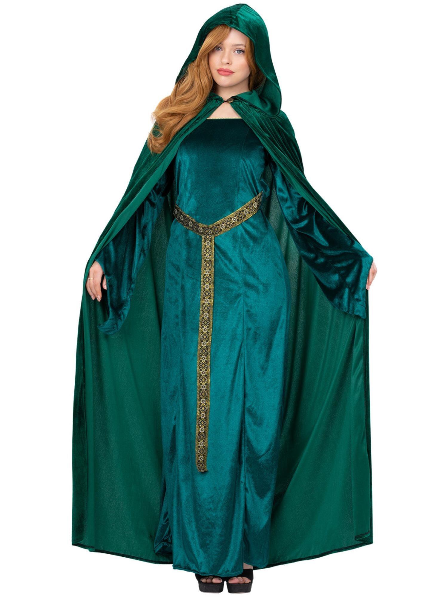 Deluxe Cloak Emerald Green