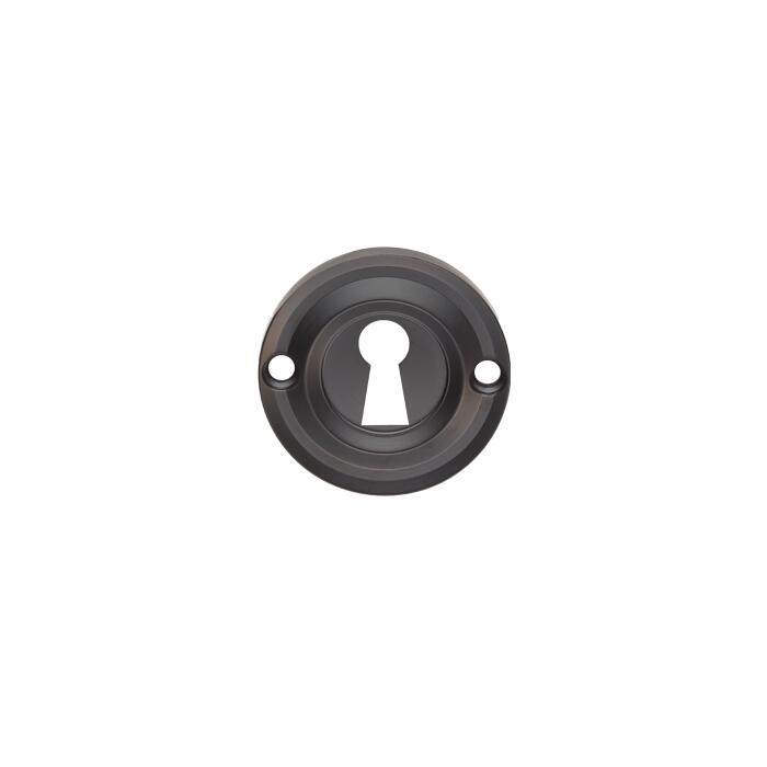 Victorian Round Escutcheon, Lock Profile, 42 X 4 Mm
