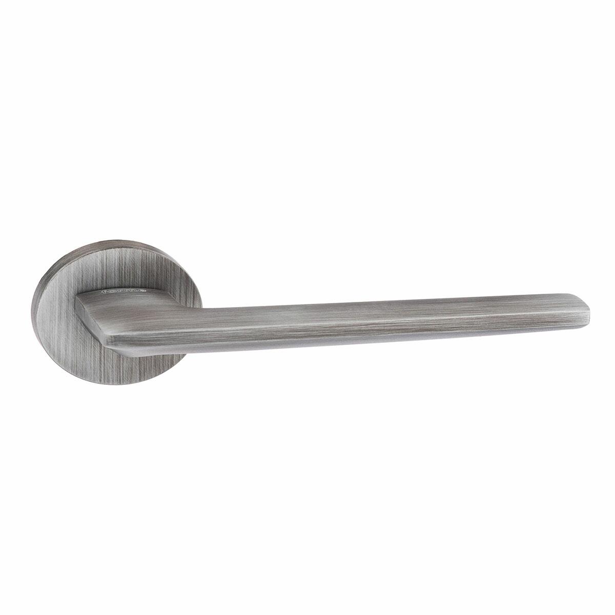 Forme Boston Lever Door Handle On Minimal Round Rose