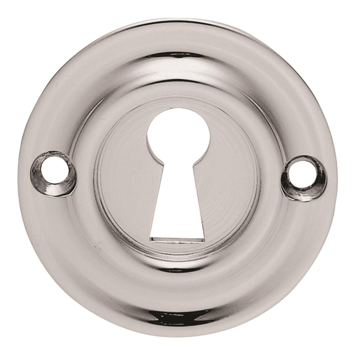 Victorian Round Escutcheon, Lock Profile, 42 X 4 Mm