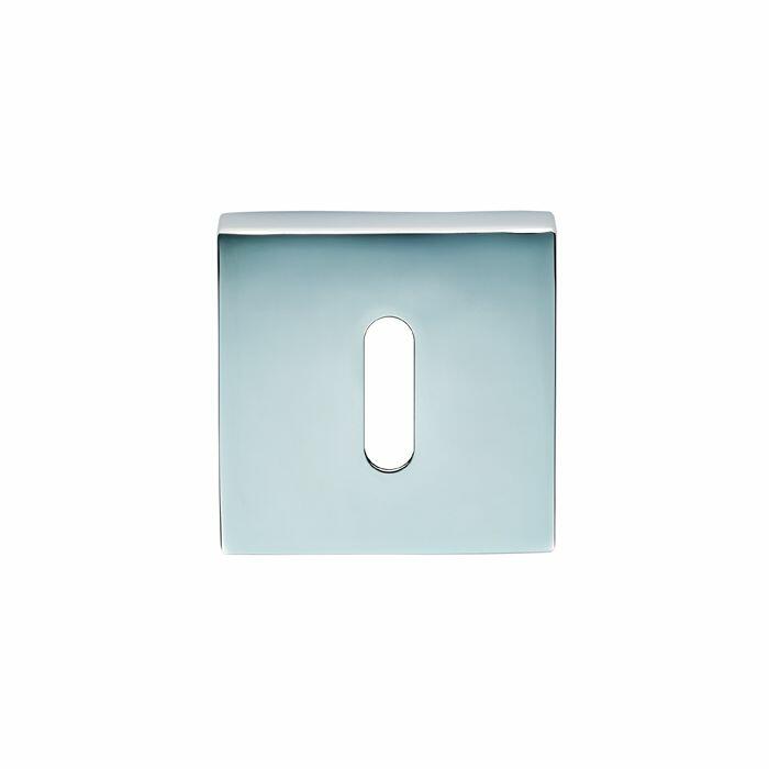 Square Escutcheon, Lock Profile, 52 X 10 Mm