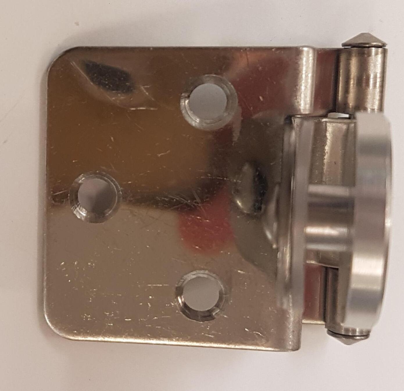 Sugatsune Lamp Stainless Steel Glass Door Hinge Inset/Half Overlay