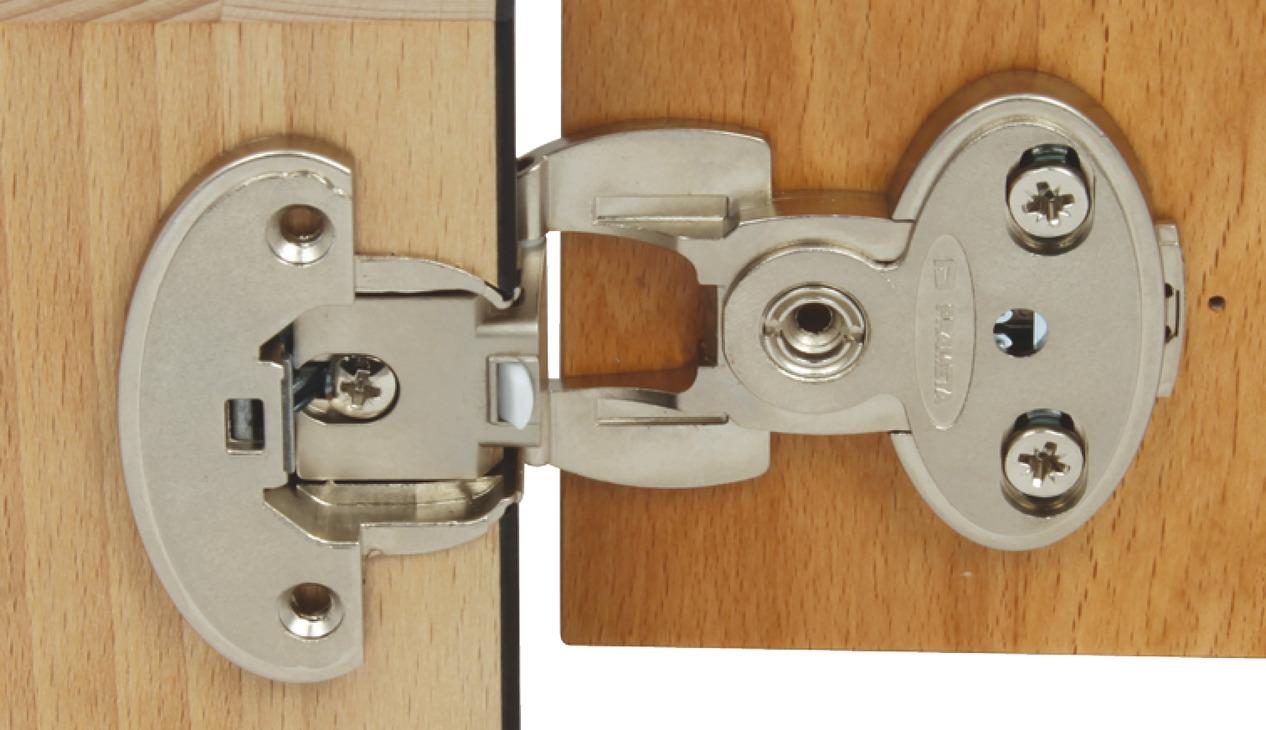 Exposed Axle Hinge Arm, 180 Degree Single Pivot, Quick Mounting, Aximat 300