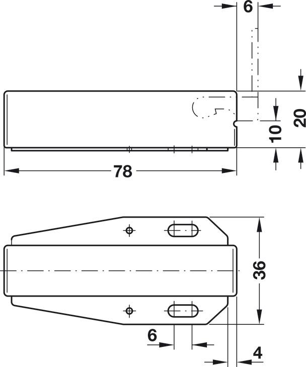 Spring Catch, For Screw Fixing, Automatic, Tutch-Latch