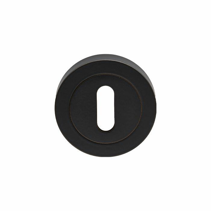 Round Escutcheon, Lock Profile, 50 X 10 Mm, Zinc Alloy