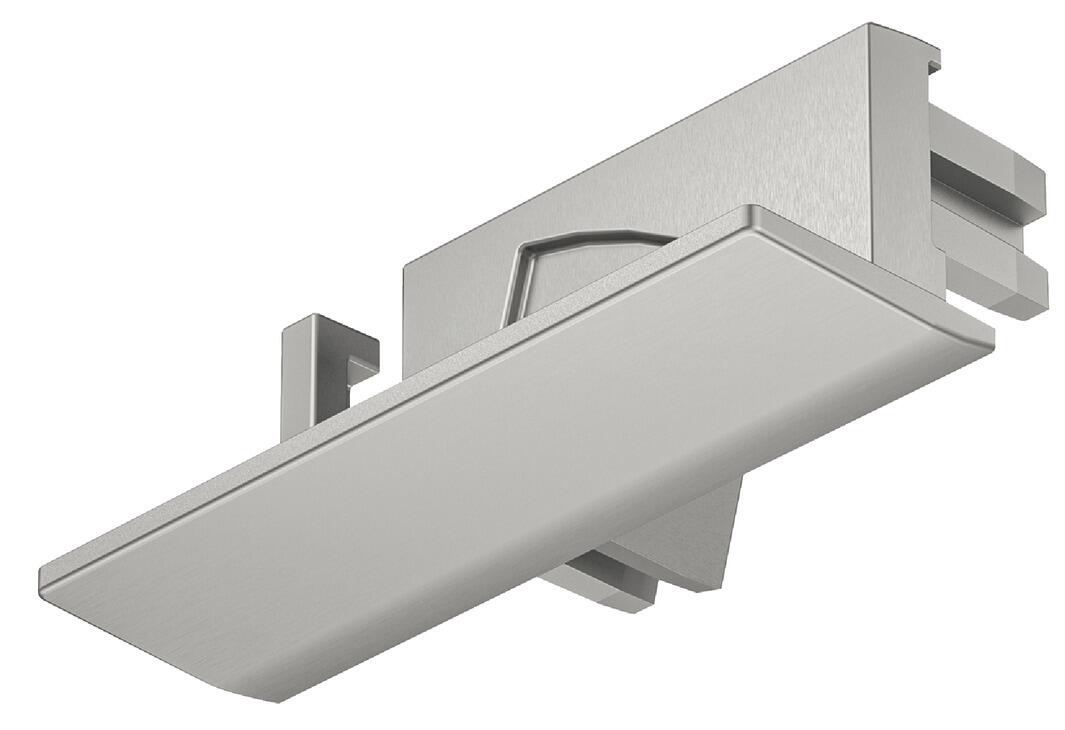 Loox Aluminium Drawer Profile 1107 End Caps (Pack Of 5 Pairs)