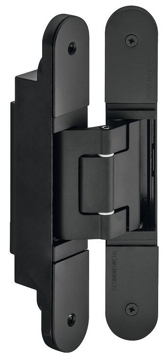 Tectus Te 540 3d Hinge, 180 Degree, Aluminium, Zinc Diecast And Steel