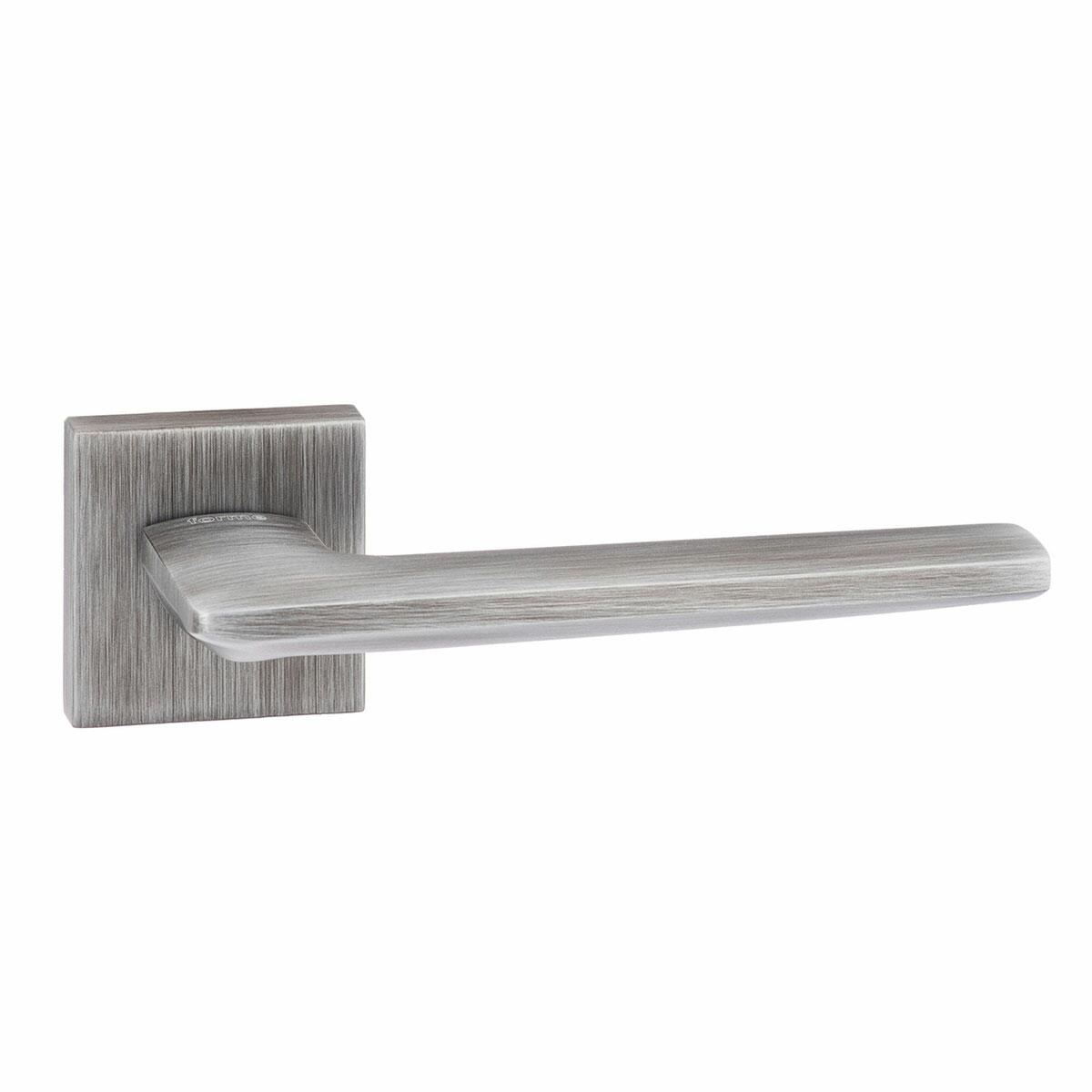 Forme Boston Lever Door Handle On Minimal Square Rose
