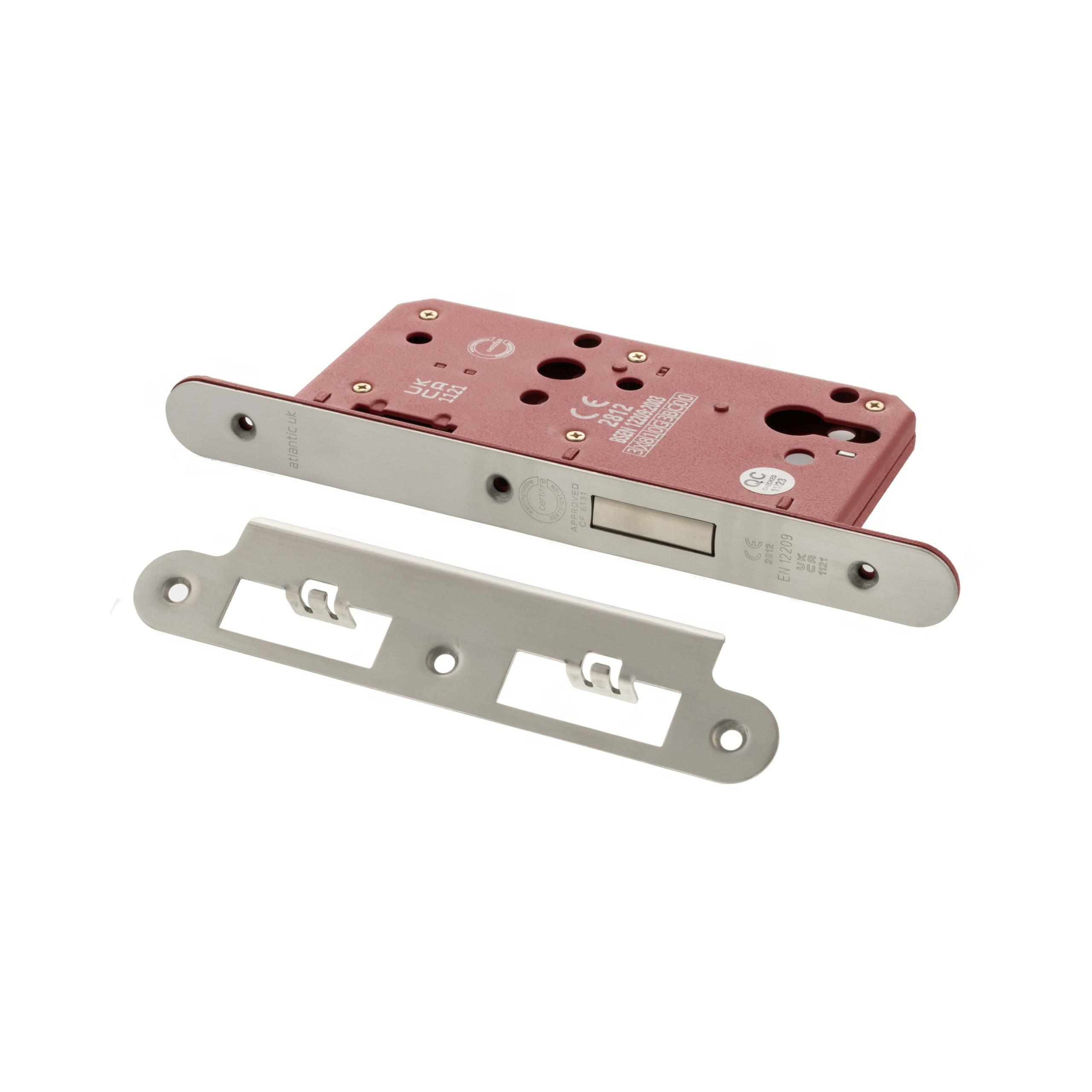 Atlantic Din Radius Euro Profile Deadlock Double Throw 60mm Backset