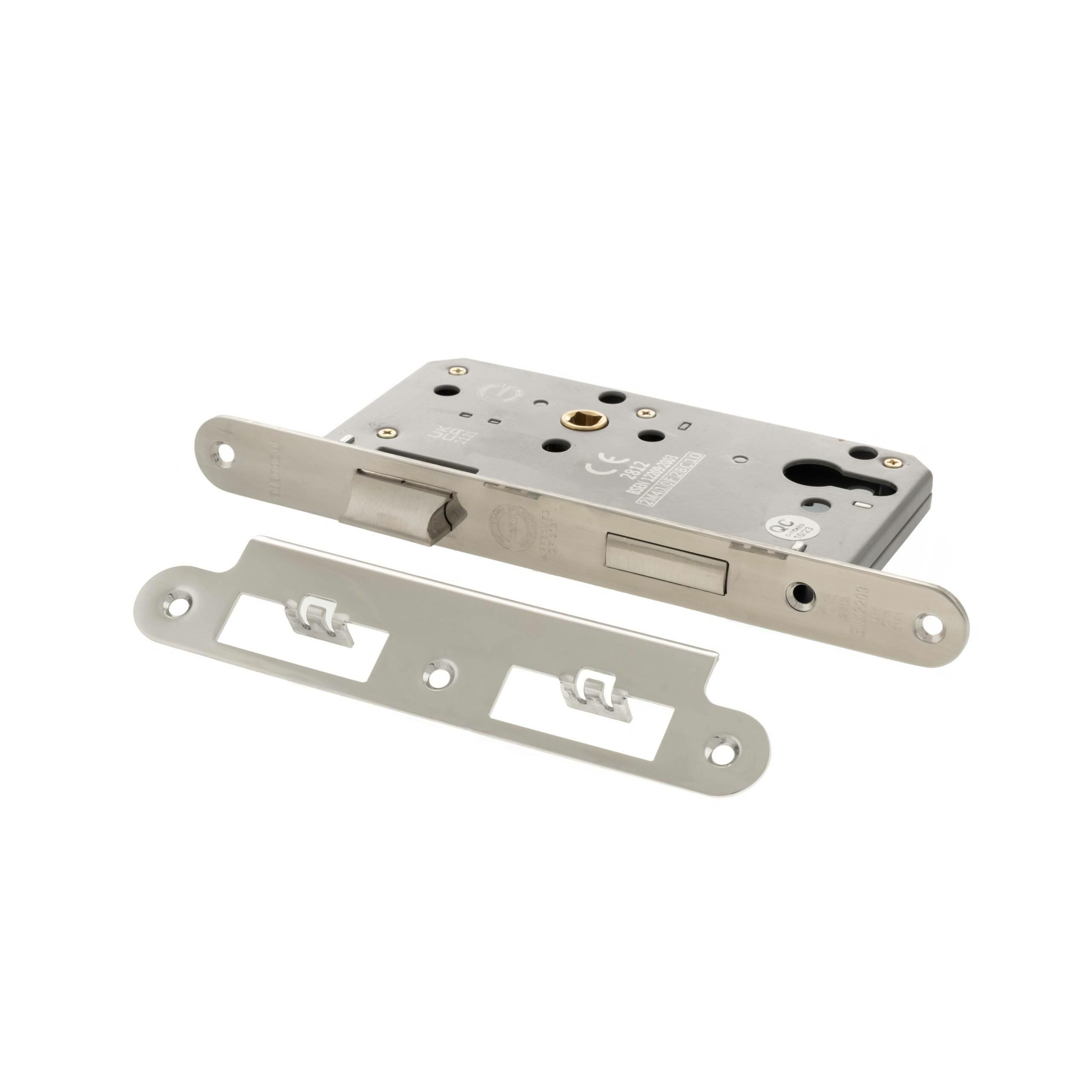 Atlantic Din Radius Euro Profile Sashlock Double Throw 60mm Backset