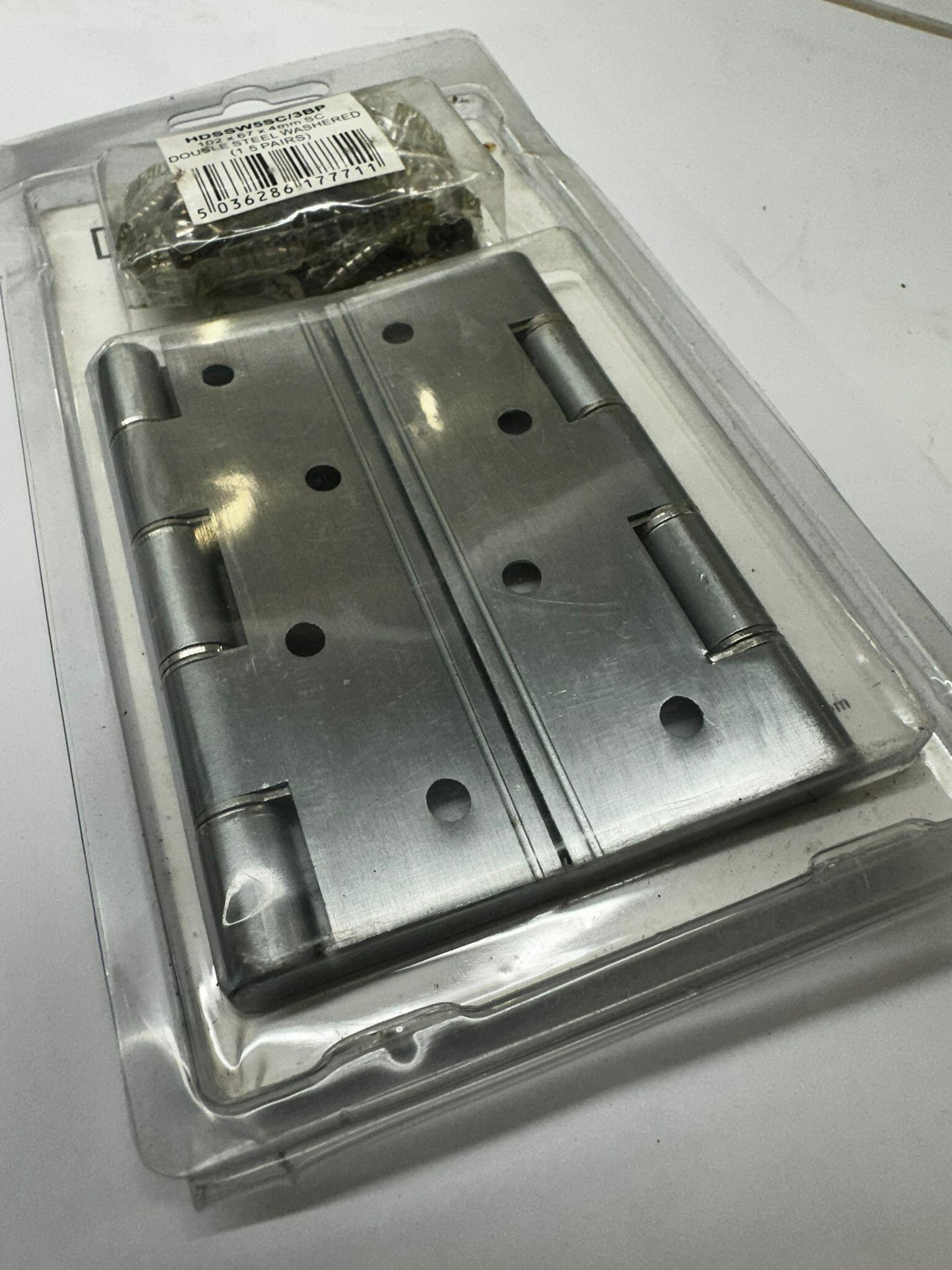 Double Stainless Steel Washered Butt Hinge