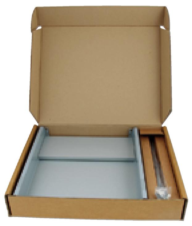 Pre-Assembled Drawer Box System, Mx 35 Kg Soft Close Pan Drawer Height