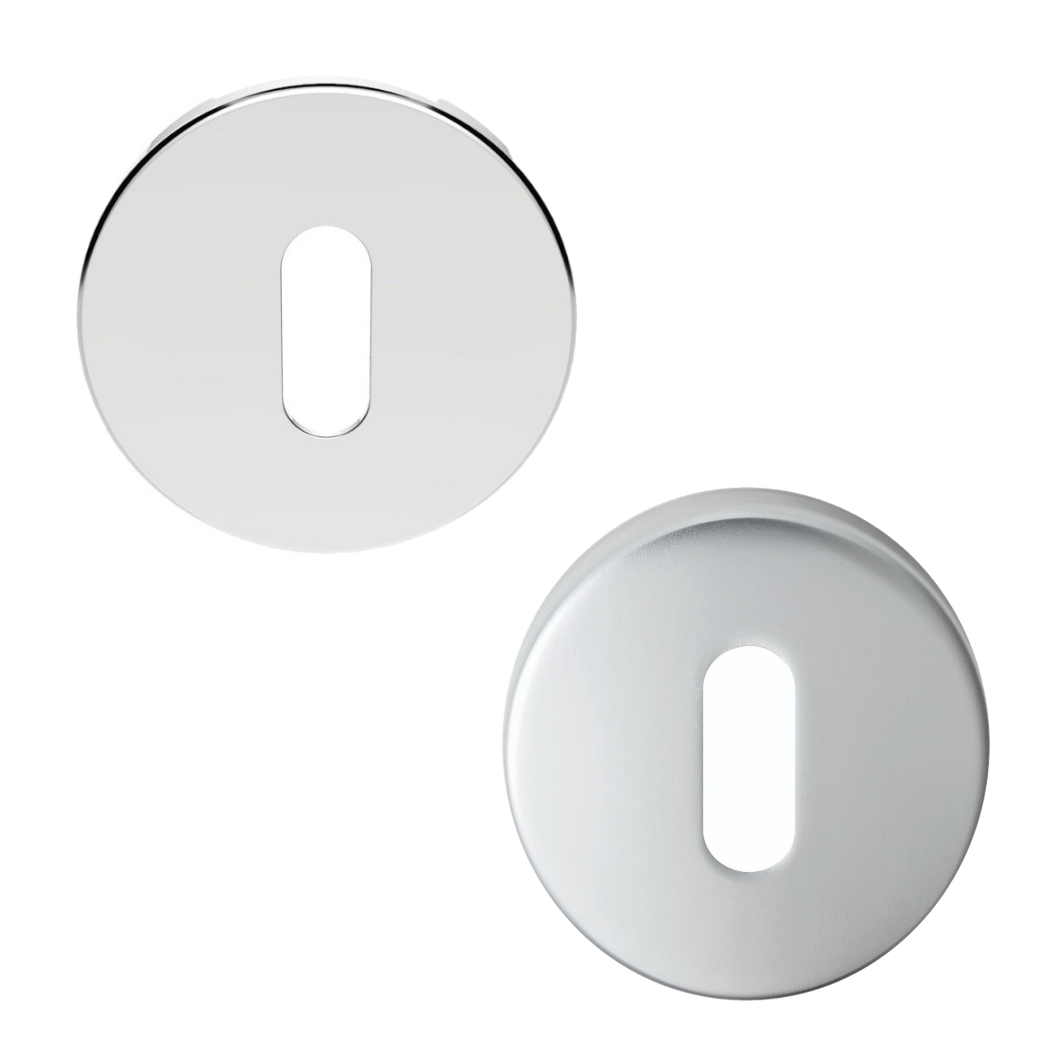 Round Escutcheon, Lock Profile, 51 X 8 Mm, Zinc Alloy