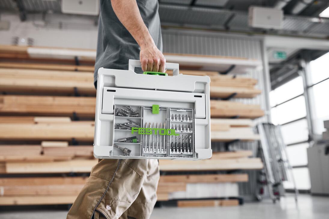 Festool Systainers Sys3 Df M Toolbox With Lid Fixings Organiser ...