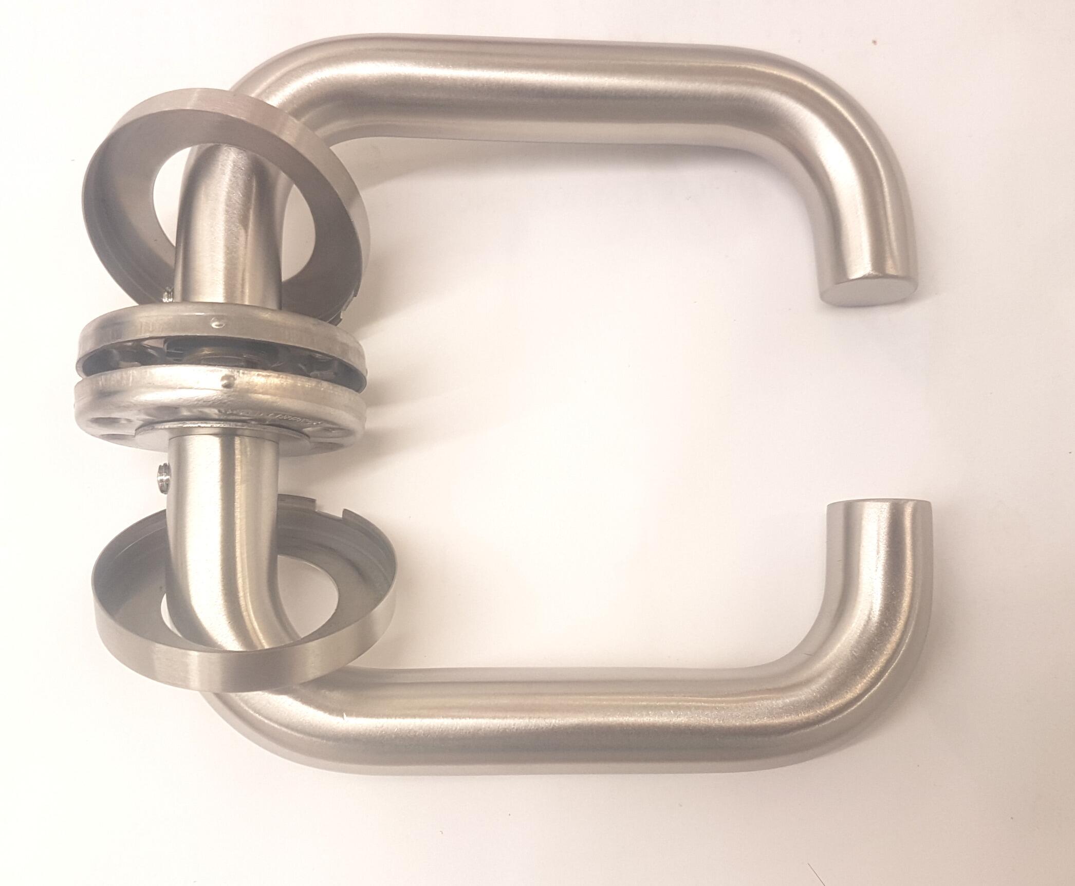 Lift To Lock Tubular Return To Door Lever Set 19mm Diameter -Push On ...