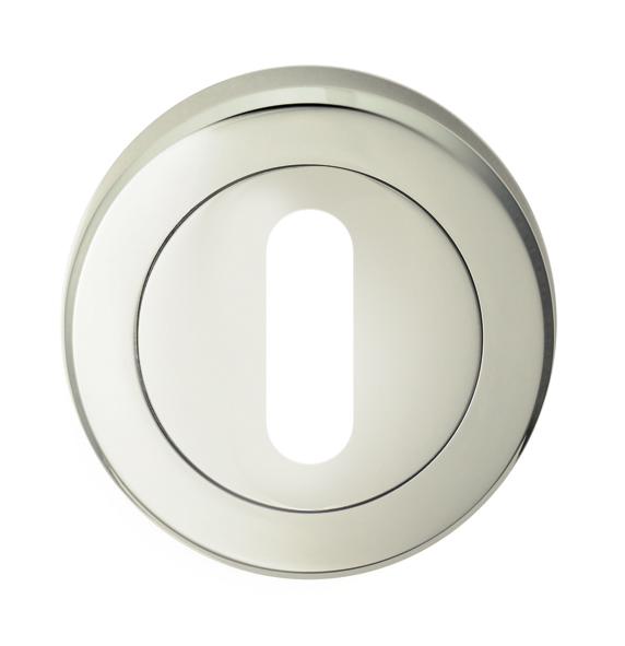 Round Escutcheon, Lock Profile, 51 X 10 Mm, Zinc Alloy*