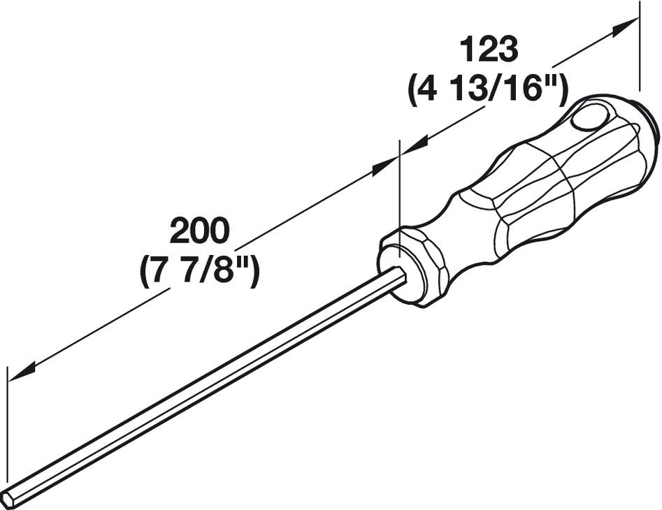 Extension Tool, For Hafele Axilo 78 Plinth System
