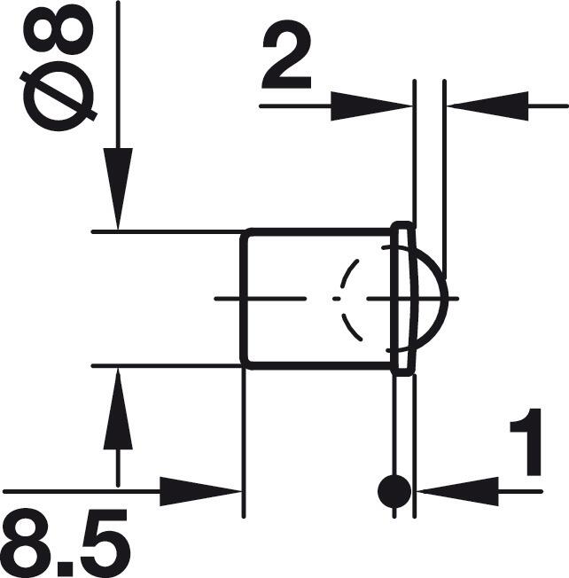 Ball Catch, For Press Fitting