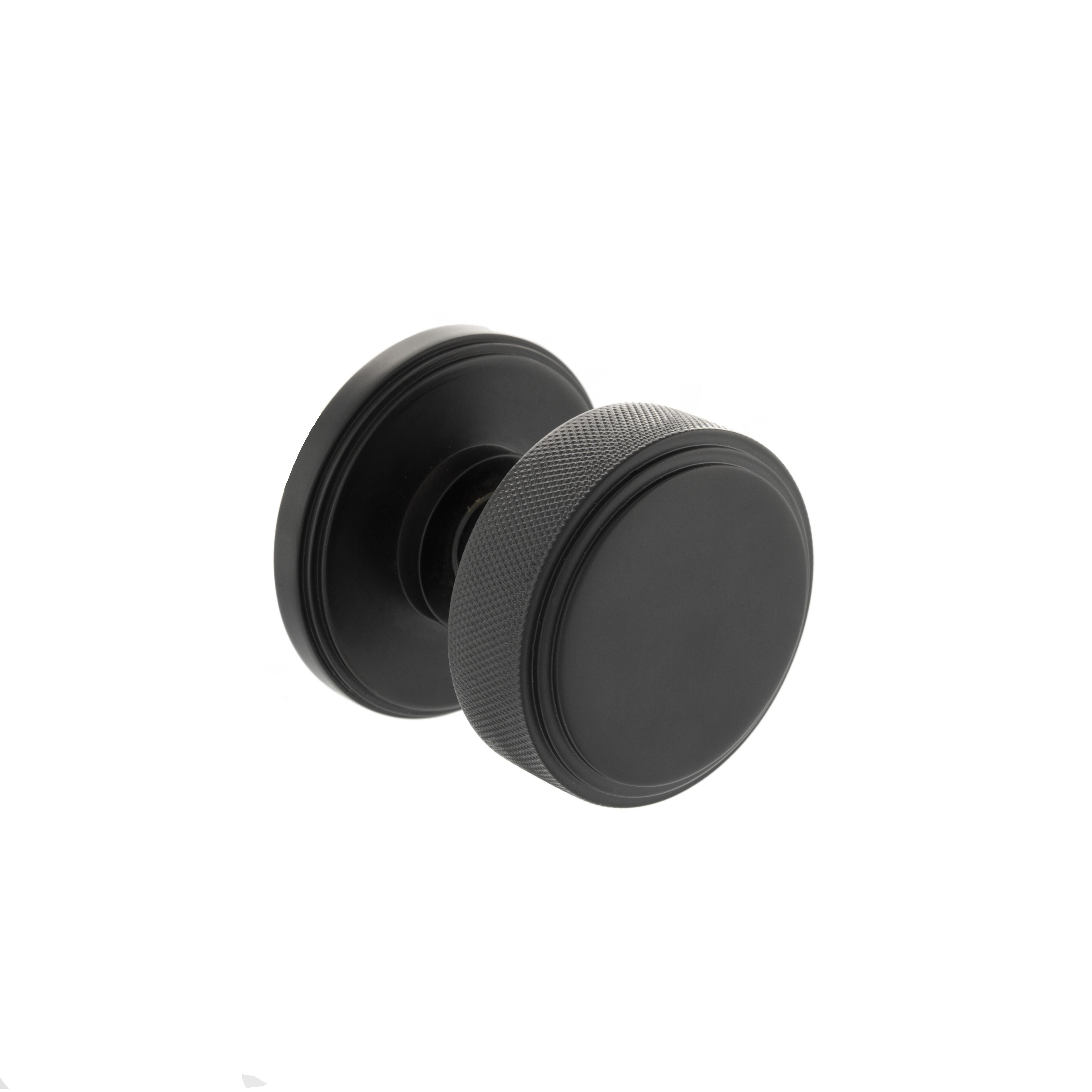 Millhouse Brass Harrison Brass Knurled Mortice Knob On Concealed Fix Rose