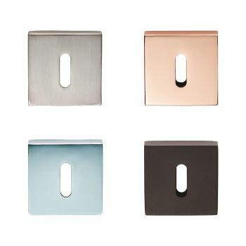 Square Escutcheon, Lock Profile, 52 X 10 Mm