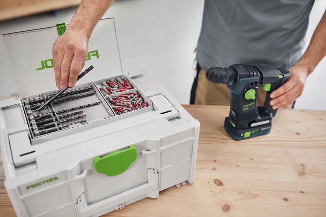 Festool Systainers Sys3 Df M Toolbox With Lid Fixings Organiser ...