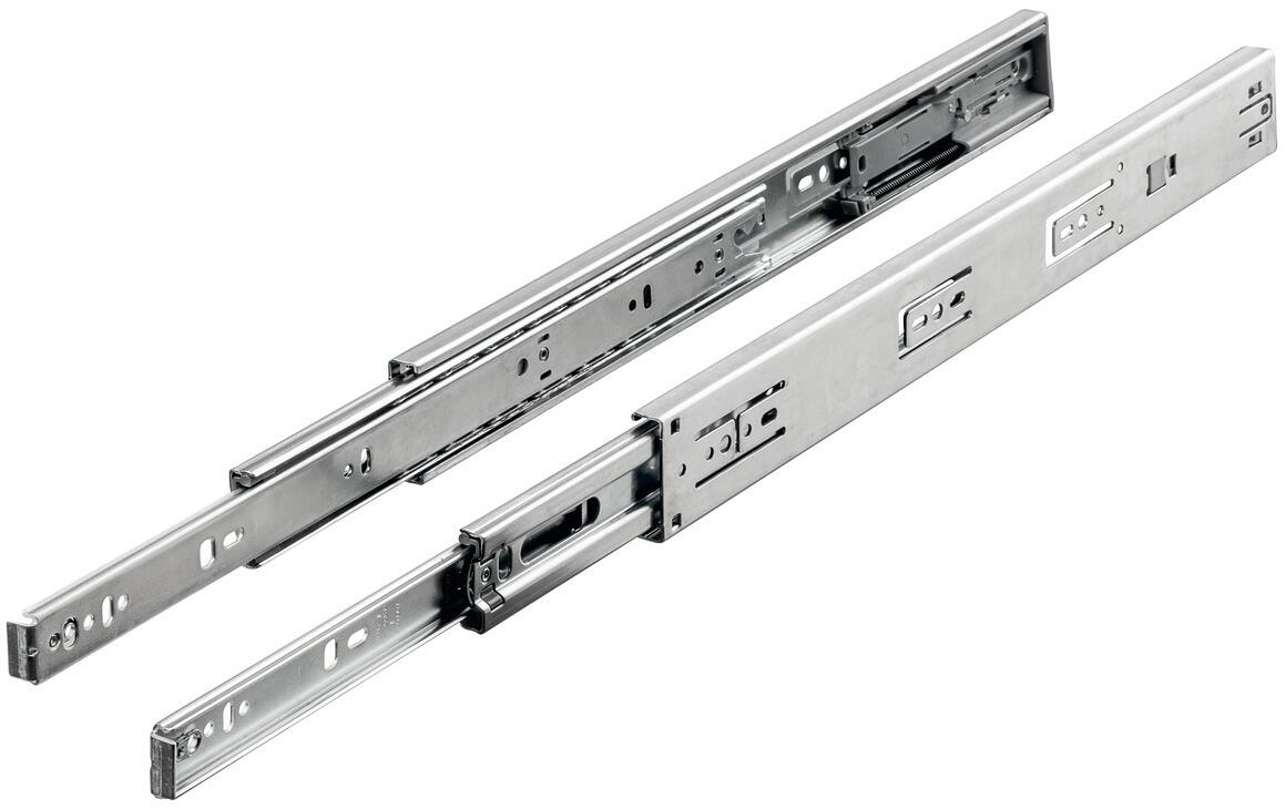 Ball Bearing Drawer Runners, Full Extension, Load Capacity 43-45 Kg ...