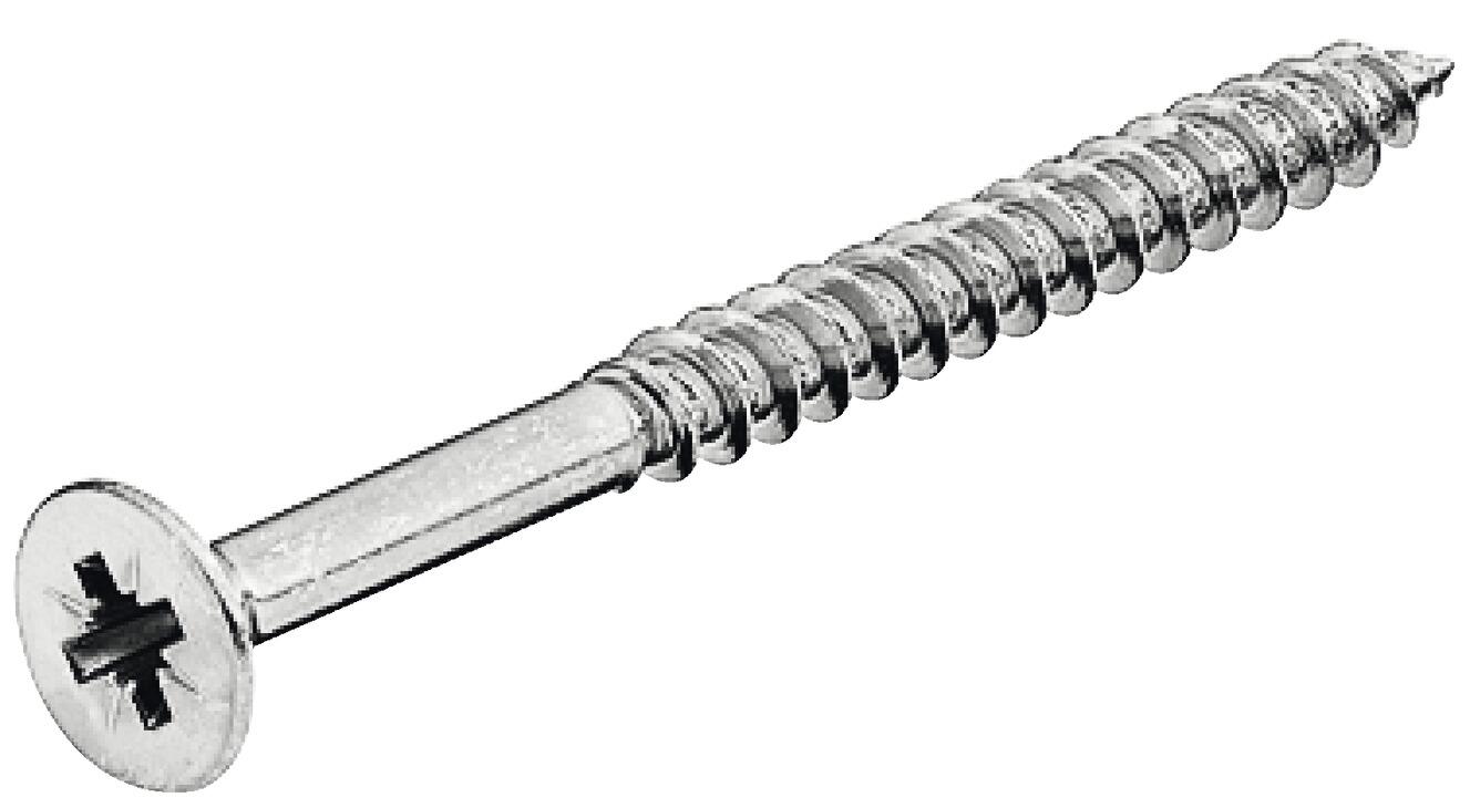 Hospa Countersunk Wood Screw, 4.0mm Dia - Pz, Partially Threaded ...
