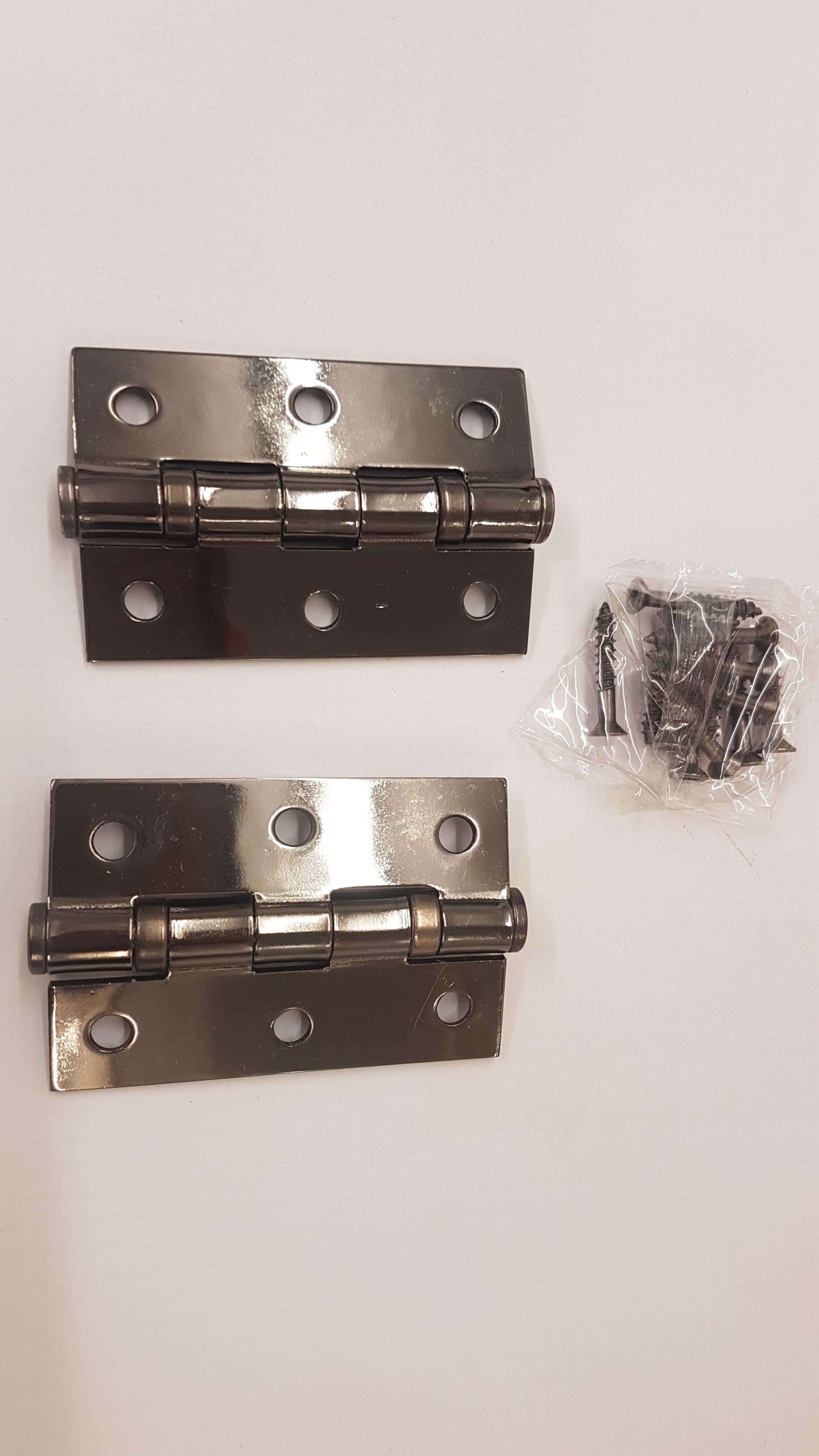 Eclipse Black Nickel Internal Door Hinge 76x51mm/Pair (14099)