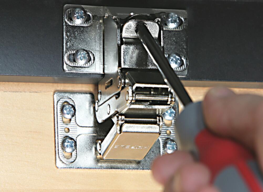 Swing Up Flap Hinge, For Mounting With Panel, Opening Angle 90 Degree