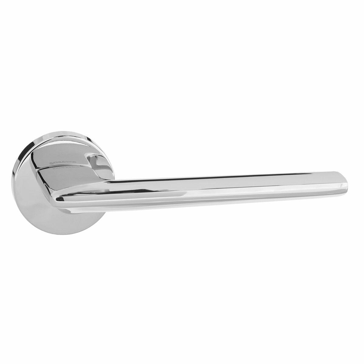 Forme Boston Lever Door Handle On Minimal Round Rose