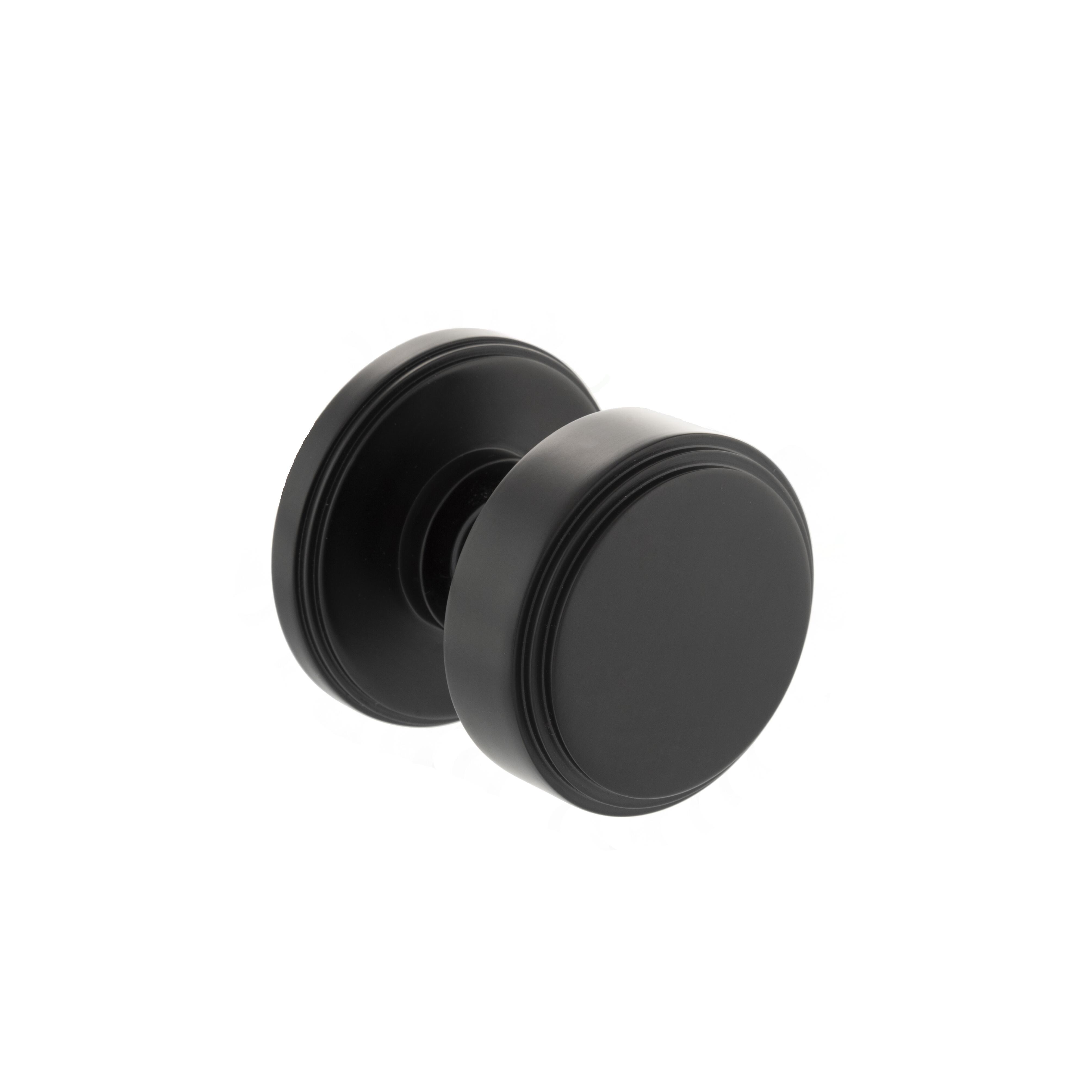Millhouse Brass Boulton Brass Stepped Mortice Knob On Concealed Fix Rose