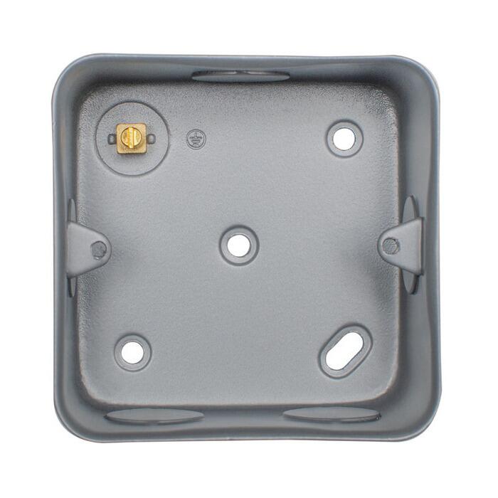 1-2 Gang Metal Clad Box With Terminal