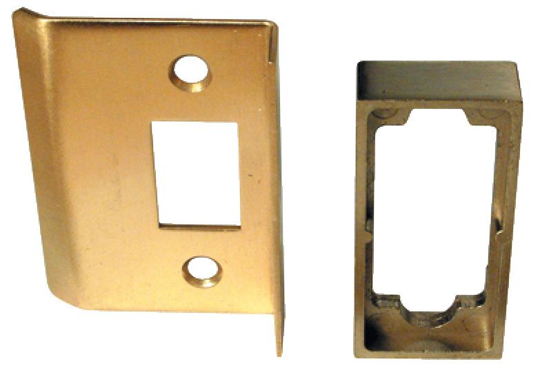Rebate Set, For Heavy Duty Tubular Mortice Latch, Mild Steel/Aluminium