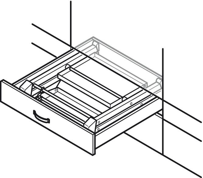 Step Stool, Steel, Hailo Step-Fix