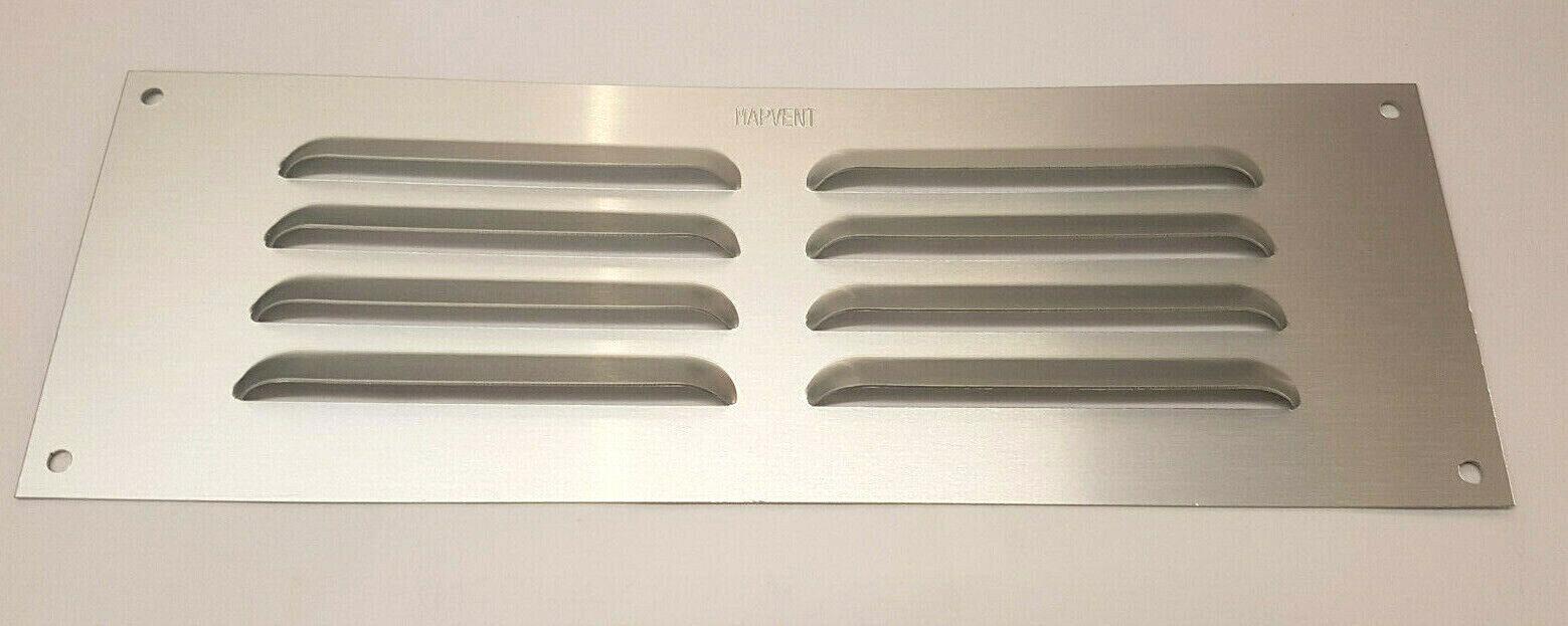 Map Louvre Vent 260x89 (For Openings 229x76mm) Anodised Aluminium (Part ...