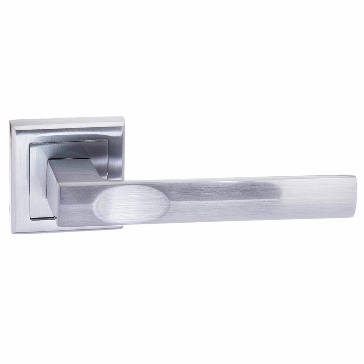 Status Kansas Lever Door Handle On Square Rose