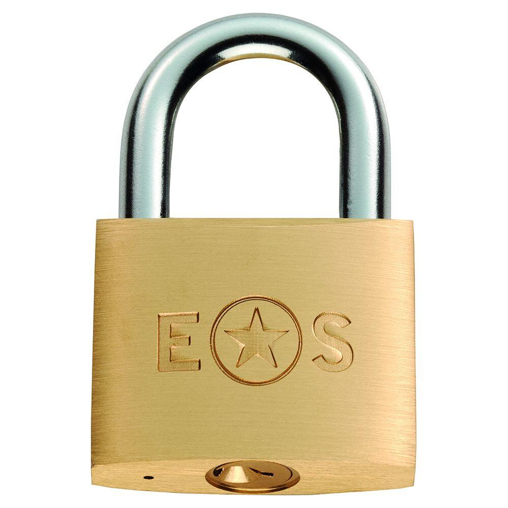 Standard Shackle Brass Padlock