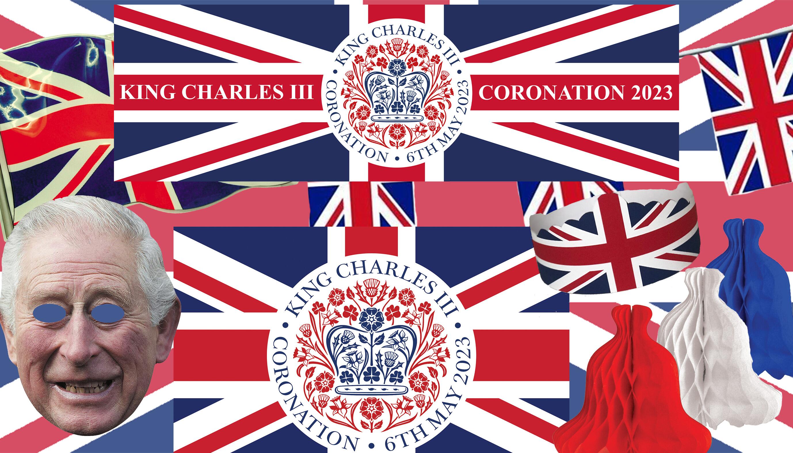 King Charles III Coronation Decor Packs - from å£39