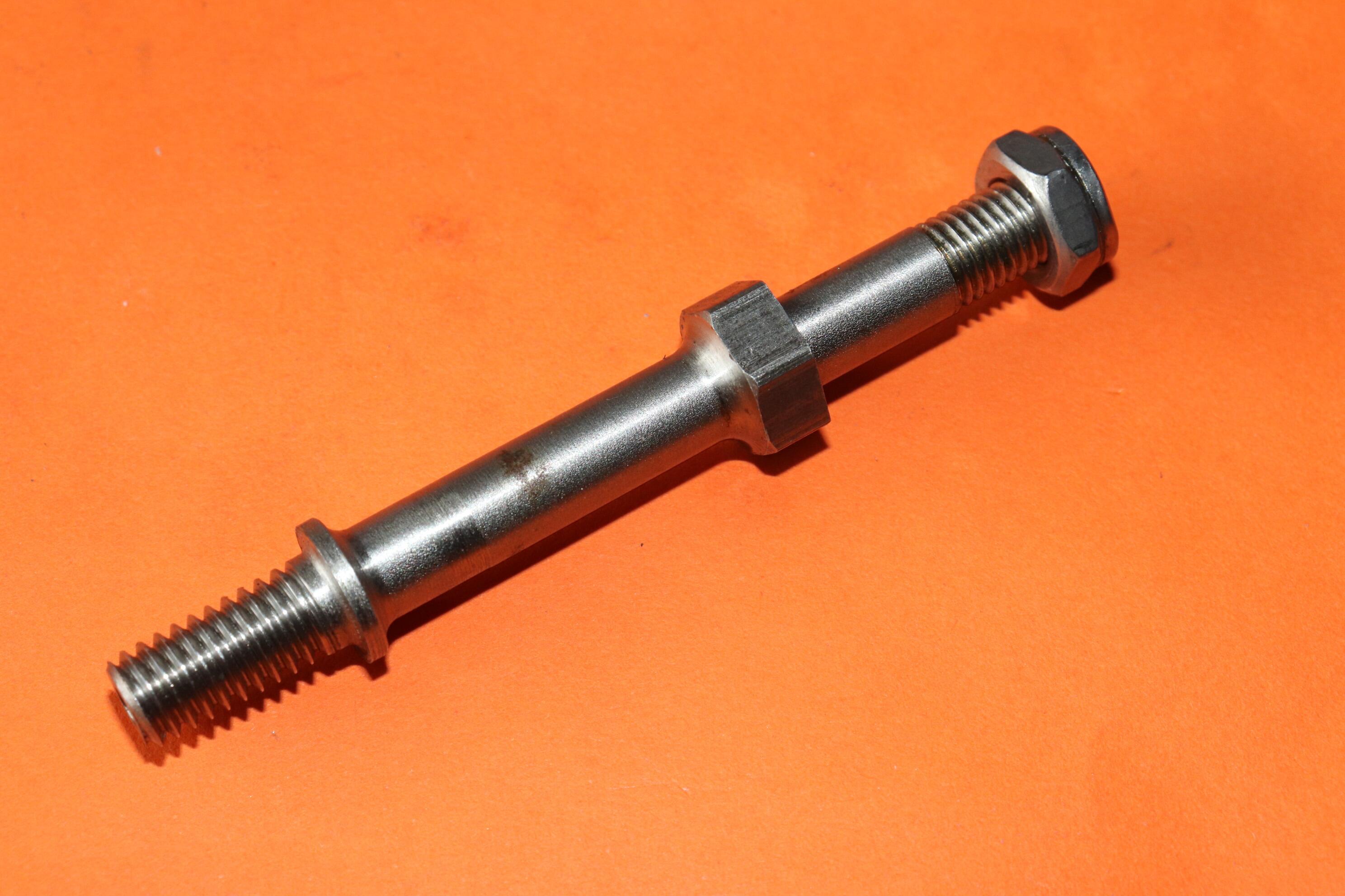 TRIUMPH 650 SHORT ALTERNATOR STUD & PHILIDAS NUT 1969-72 21-1867 14 ...