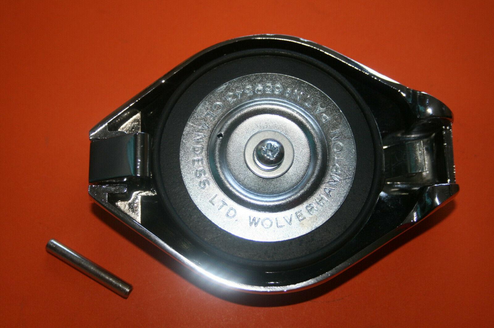 TRIUMPH NORTON BSA CHROME FLIP CEANDESS PETROL FUEL CAP 06-0681 68-8190 ...