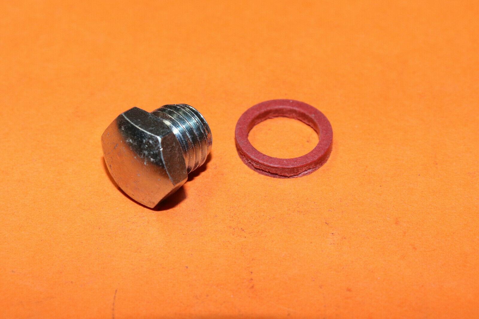 TRIUMPH T120 TR6 TACHO DRIVE TIMING BLANKING PLUG AND WASHER 70-4706 ...