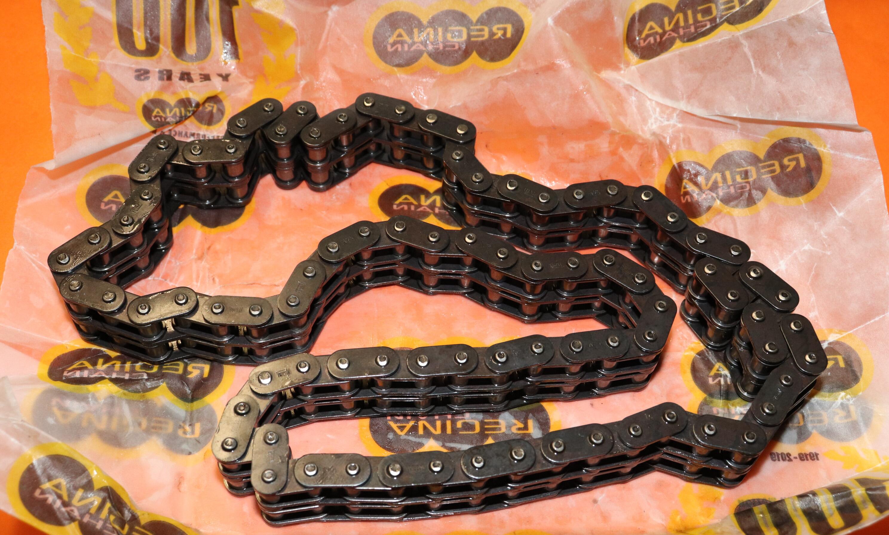 TRIUMPH UNIT 650 TR6 T120 DUPLEX ENDLESS PRIMARY CHAIN 1963-72 D477 60-0477